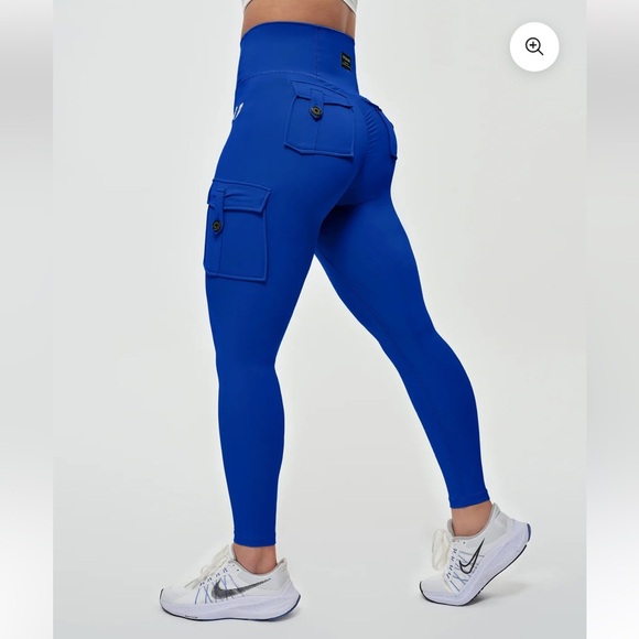firm abs | Pants & Jumpsuits | New Firm Abs High Waist Cargo Leggings ...